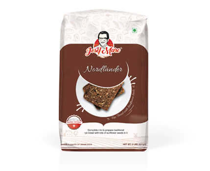 Nordlander Premix, Rye Bread with Sunflower Seeds, Buy Online.