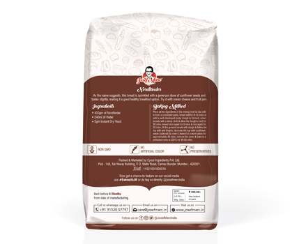 Nordlander Premix, Rye Bread with Sunflower Seeds, Buy Online.